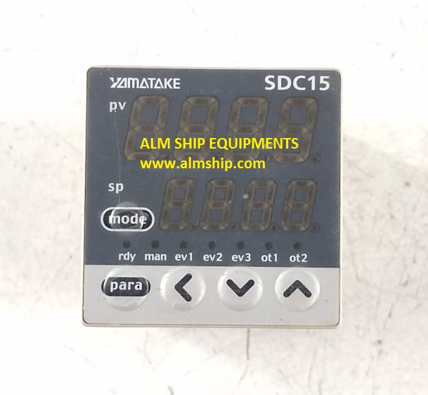 Yamatake SDC15 Digital Temperature Controller C15TRORA0100 | ALM SHIP